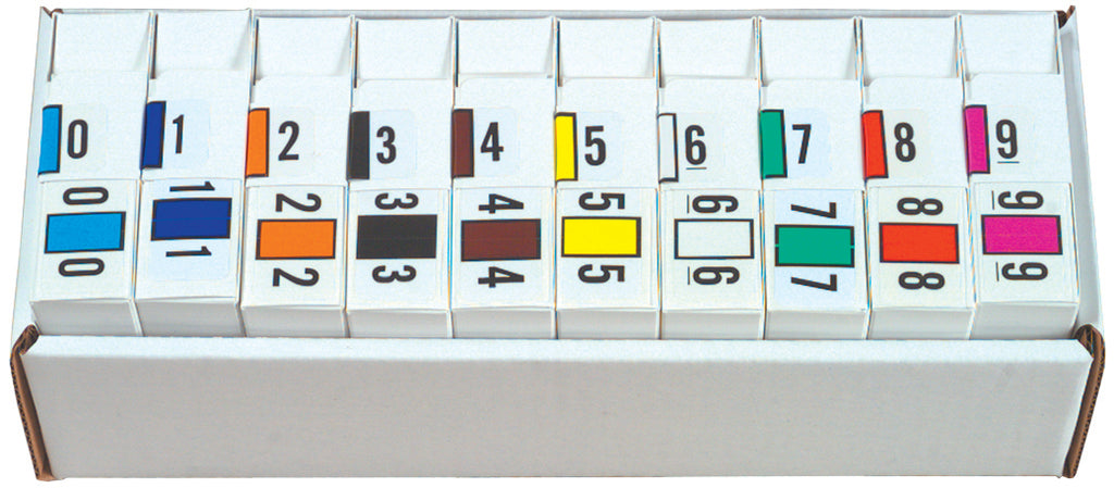 Complete Set Jeter 2600 0-9 - Includes Organizing Tray – Nationwide ...